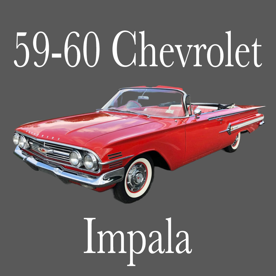 1959-1960 Chevrolet Impala Convertible Tops – Megakron Ragtops